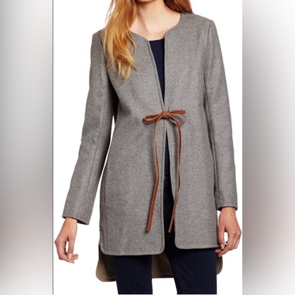 French Connection | Jackets & Coats | French Connection Grey Wool Coat ...